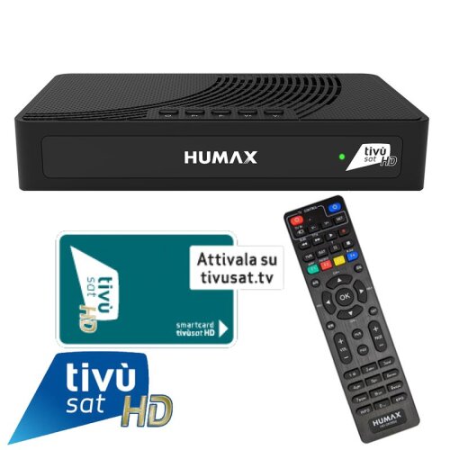 Humax TIVUMAX-HD3801 S2 Full HD 1080p Sat Receiver inkl. Aktiviert Ti ...