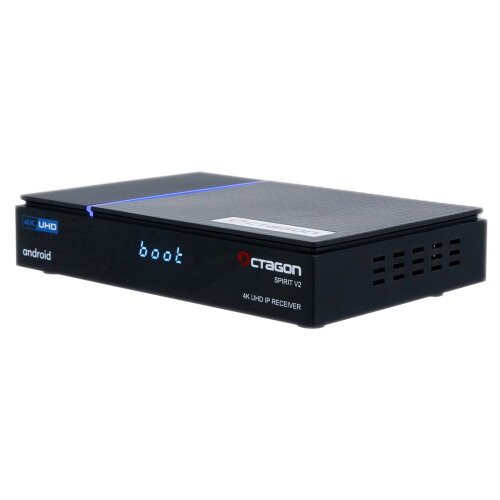 Octagon SPIRIT V2 PRO 4K UHD Android 11 IP-Receiver (HDR10+, Dual-WiF